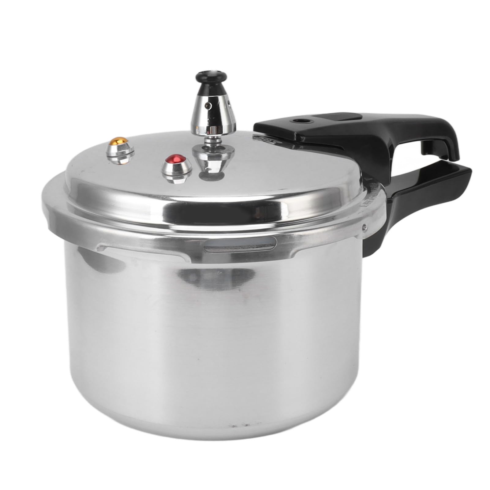 Aluminium Alloy Pressure Cooker, Miniature Cookers Pressure Cooker for Gas Stove a small Capacity Safety Cooking Cookware Liter 3 Mini Soup Meats Pot 18cm Bottom Suitable Home Use