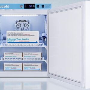 ACCUCOLD ARS2PV456 1.94 Cu.Ft. Compact Vaccine Refrigerator, Certified to NSF/ANSI 456 Vaccine Storage Standard (Solid Door)