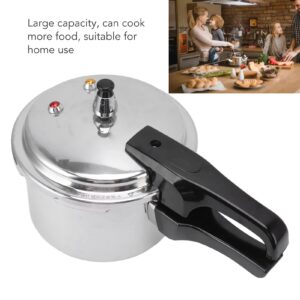 Aluminium Alloy Pressure Cooker, Miniature Cookers Pressure Cooker for Gas Stove a small Capacity Safety Cooking Cookware Liter 3 Mini Soup Meats Pot 18cm Bottom Suitable Home Use