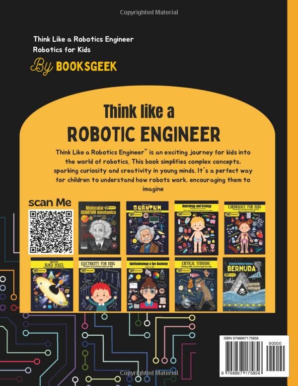 Think Like Robotics Engineer: Book A bout Robotics Engineering for Kids