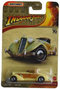 matchbox 1936 auburn speedster 851, indiana jones 48/100