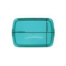 Pyrex C-233-PC Easy Grab 3qt Turquoise Lid - Made in the USA