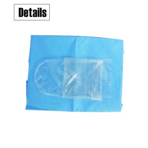 Ultrasound Probe Cover - Transducer Cover Latex-Free Disposable Clear, 6" x 35", Individual Packaging (100 PCS)