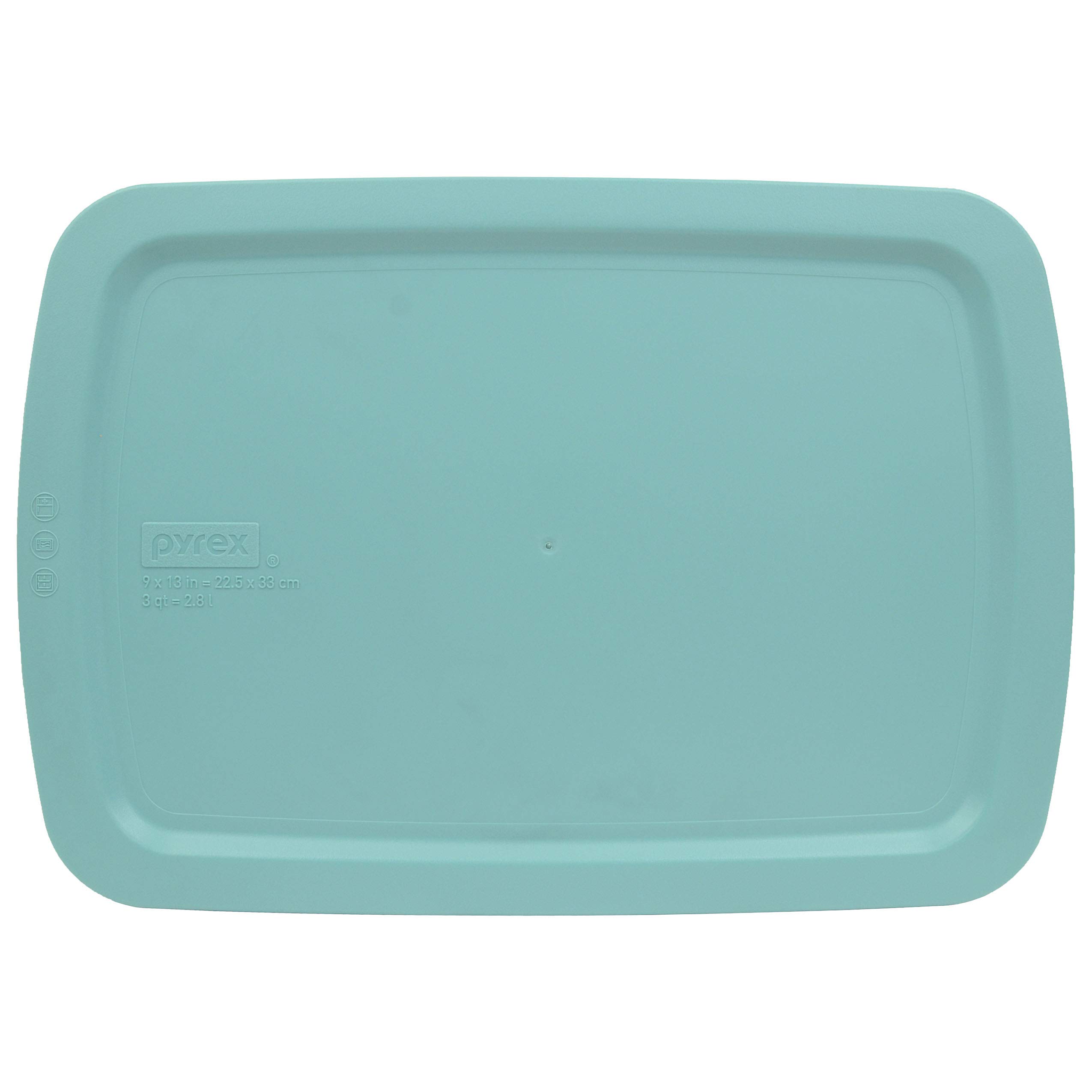 Pyrex C-233-PC Easy Grab 3qt Turquoise Lid - Made in the USA