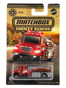 matchbox county rescue freightliner m2 106 4/6