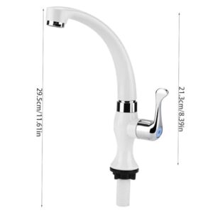 Versatile 5-in Faucet: Single Handle for Kitchen Sink Bathroom Basin Bathtub Mop Pool - Premium Quality Water Fixture-size1