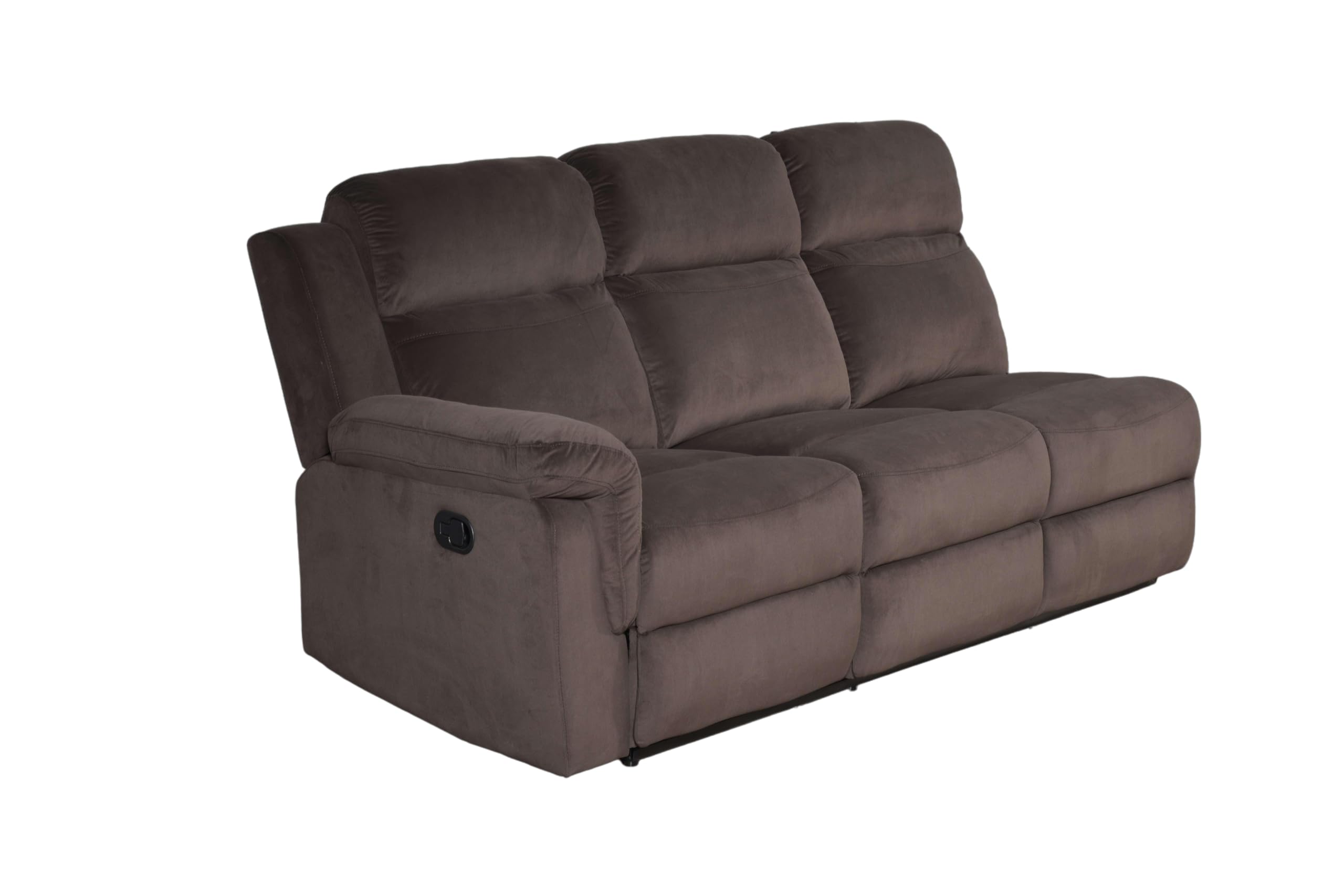 Legend Vansen 111.4''Recliner Storage Upholstery Sofa Couchs Sectional, Brown