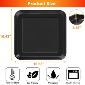 10" × 10" Enamel Baking Pan for Breville Compact Smart Oven，Food Grade Non-stick Toaster Oven Replacement Parts Accessories Compatible with Breville Mini Smart Toaster Oven, Dishwasher Safe