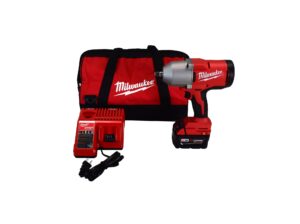 milwaukee 2666-21b 18v cordless 1/2" impact wrench with friction ring kit