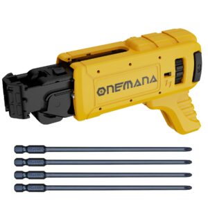 onemana collated screw gun attachment, suit for dewalt dcf620