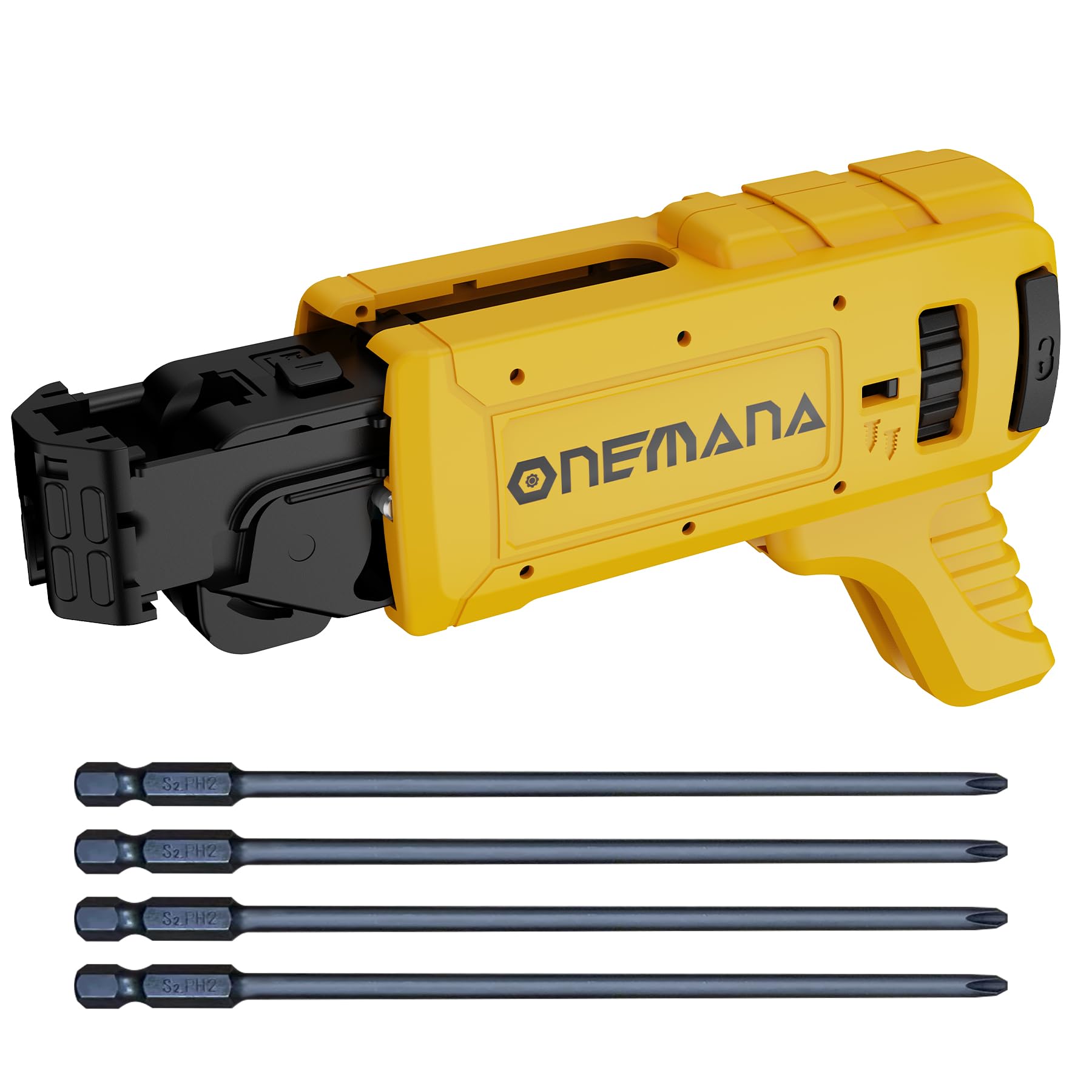 ONEMANA Collated Screw Gun Attachment, Suit For Dewalt DCF620