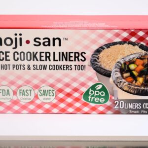 MOJI SAN Rice Cooker Liner, 20 count (1)