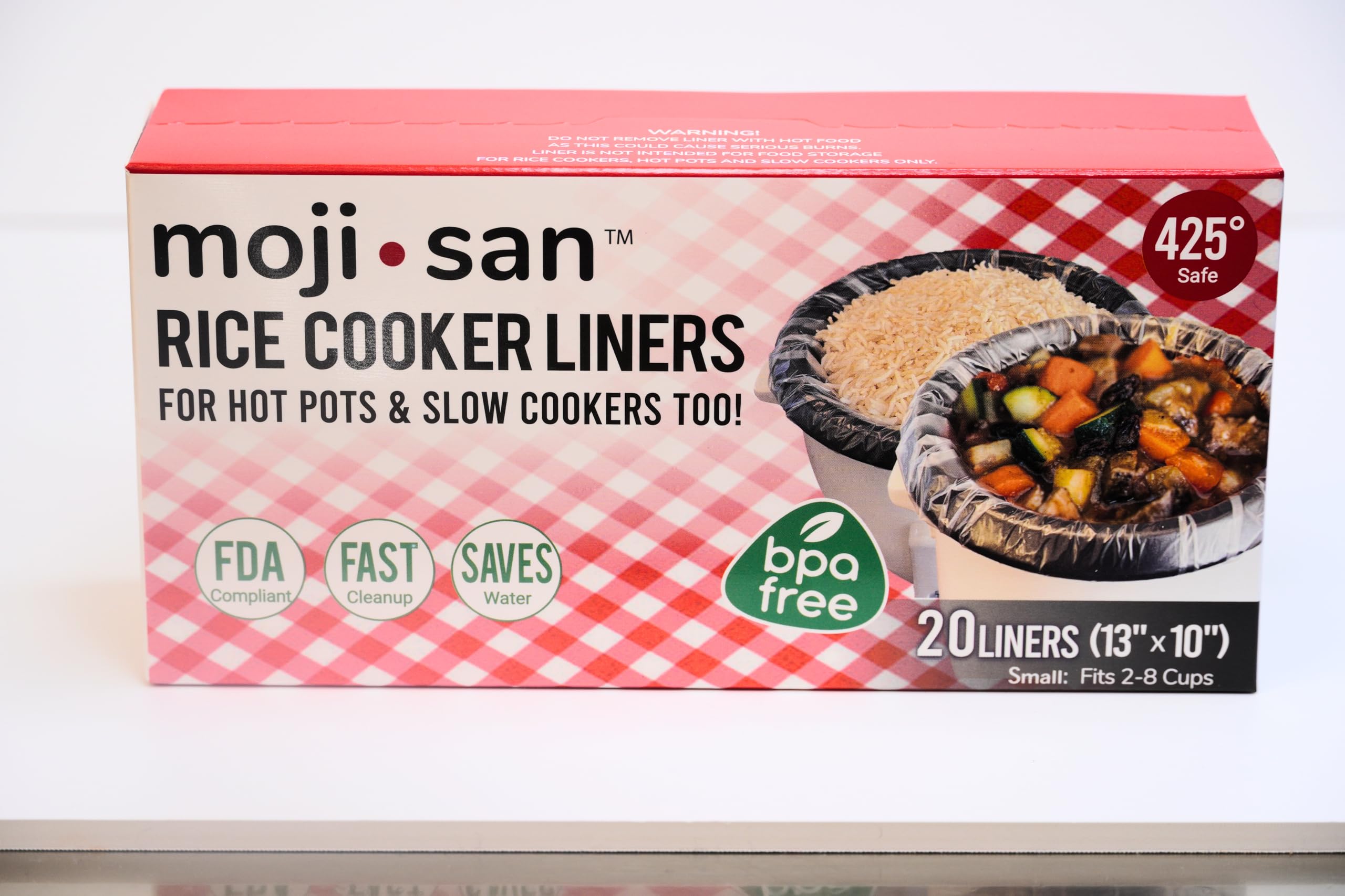 MOJI SAN Rice Cooker Liner, 20 count (1)