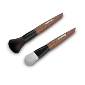 DIYESMART 2pcs Cleaning Brush Kit with Wooden Handle, Model Dusting Brush Kit for Figures, Statues,Models, Craft