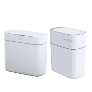 joybos 2pack sensor bathroom trash can with lid