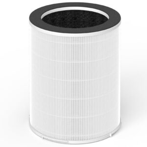 gokbny 1-pack kj510b true hepa replacement filter compatible with kokofit kj510b purifier, 3-in-1 filtration system