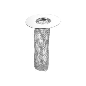 multifunctional stainless steel floor drain filter mesh, sink drain strainer, anti-clog slag strainer hair catcher for bathtub sink(5.5x3.5x8cm)