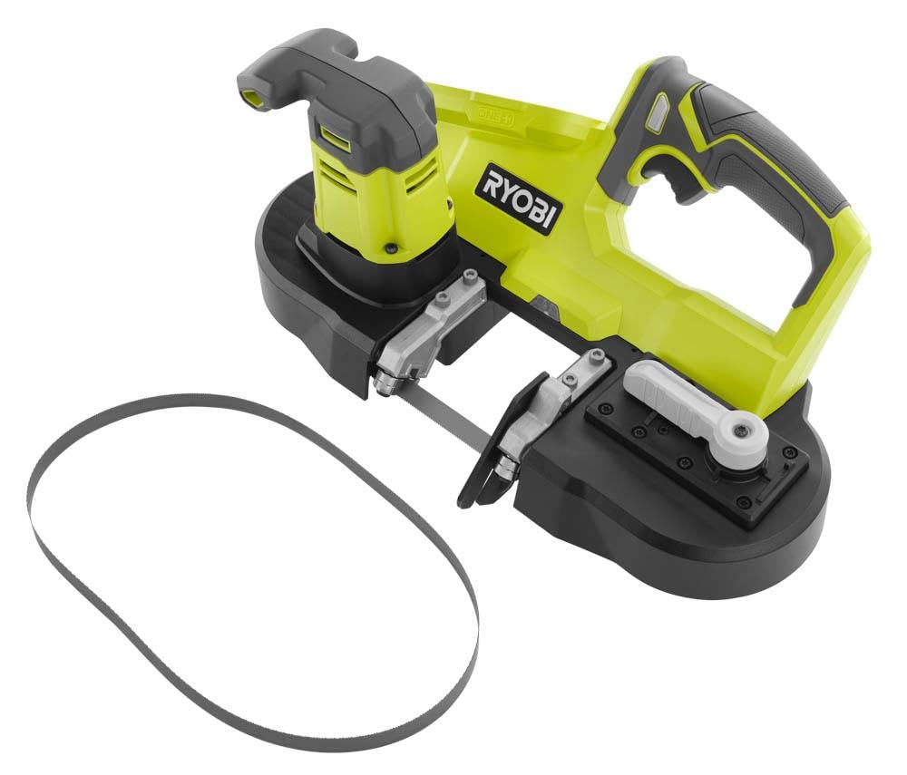 Ryobi 18V Cordless 2-1/2 in. Compact Band Saw Kit with (1) Battery and 18V Charger - P590K1 - Bulk Packaging