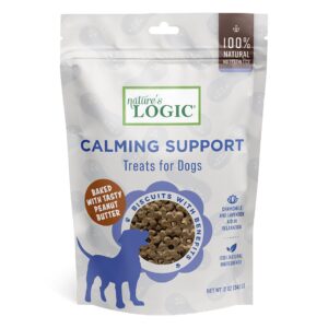 nature's logic biscuits with benefits calming support, 12oz