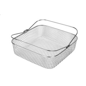 air fryer basket 8.19inch square air fryer basket compatible for instant vortex air fryer,air fryer accessories compatible for cosori,mesh basket for air fryer