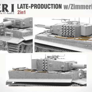 Takom 2199 1/35 TIGER I LATE w/ZIMMERIT Sd.Kfz.181 Pz.Kpfw.VI