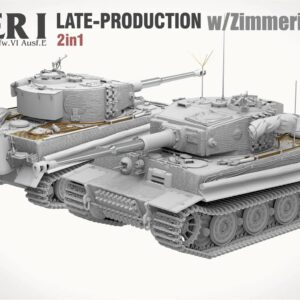 Takom 2199 1/35 TIGER I LATE w/ZIMMERIT Sd.Kfz.181 Pz.Kpfw.VI