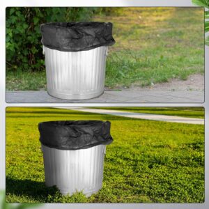 Ziliny 9.24 Gallon Galvanized Indoor Outdoor Trash Can Pet Proof Waster Bins Metal Garbage Can with Lid Round Wastebasket Container for Home Farm Kitchen Garbage Daily Waster Storage, Silver