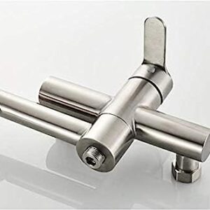 Kitchen Taps Stainless Steel Bathtub Faucet Bathroom Shower Hot and Cold Water Mixing Polished Brused Bathtub Faucets Tap