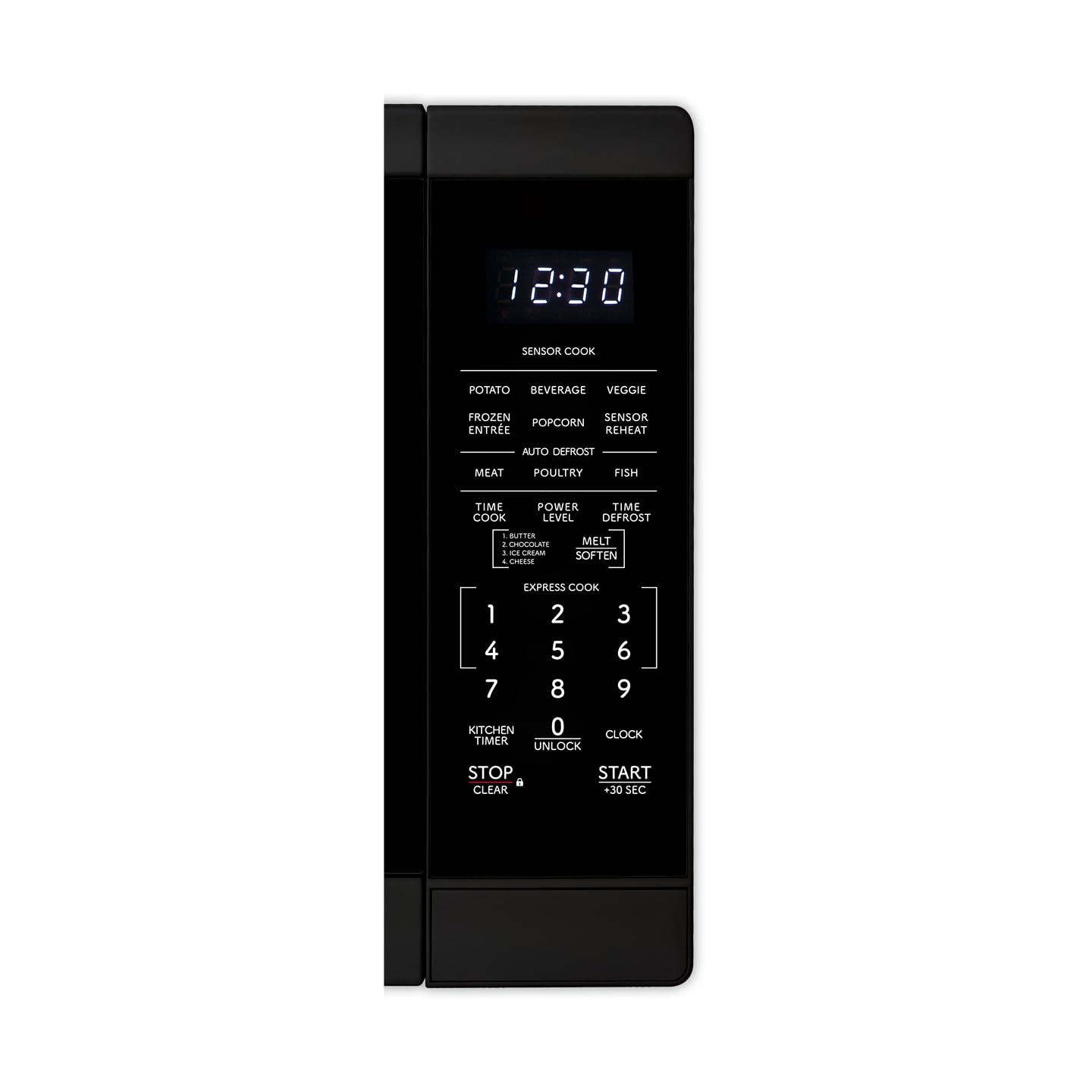 SHARP SMC1461KB Oven with Removable 12.4" Carousel Turntable, Cubic Feet, 1100 Watt Countertop Microwave, 1.4 CuFt, Black