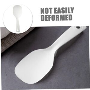 UTHCLO Rice Spoon Rice Server Rice Serving Spatula Rice Cooker Spatula Potato Server Spatula Rice Ladle Spoon Rice Scooper Plastic Rice Paddle Food Grade Pp White Non Stick Pan