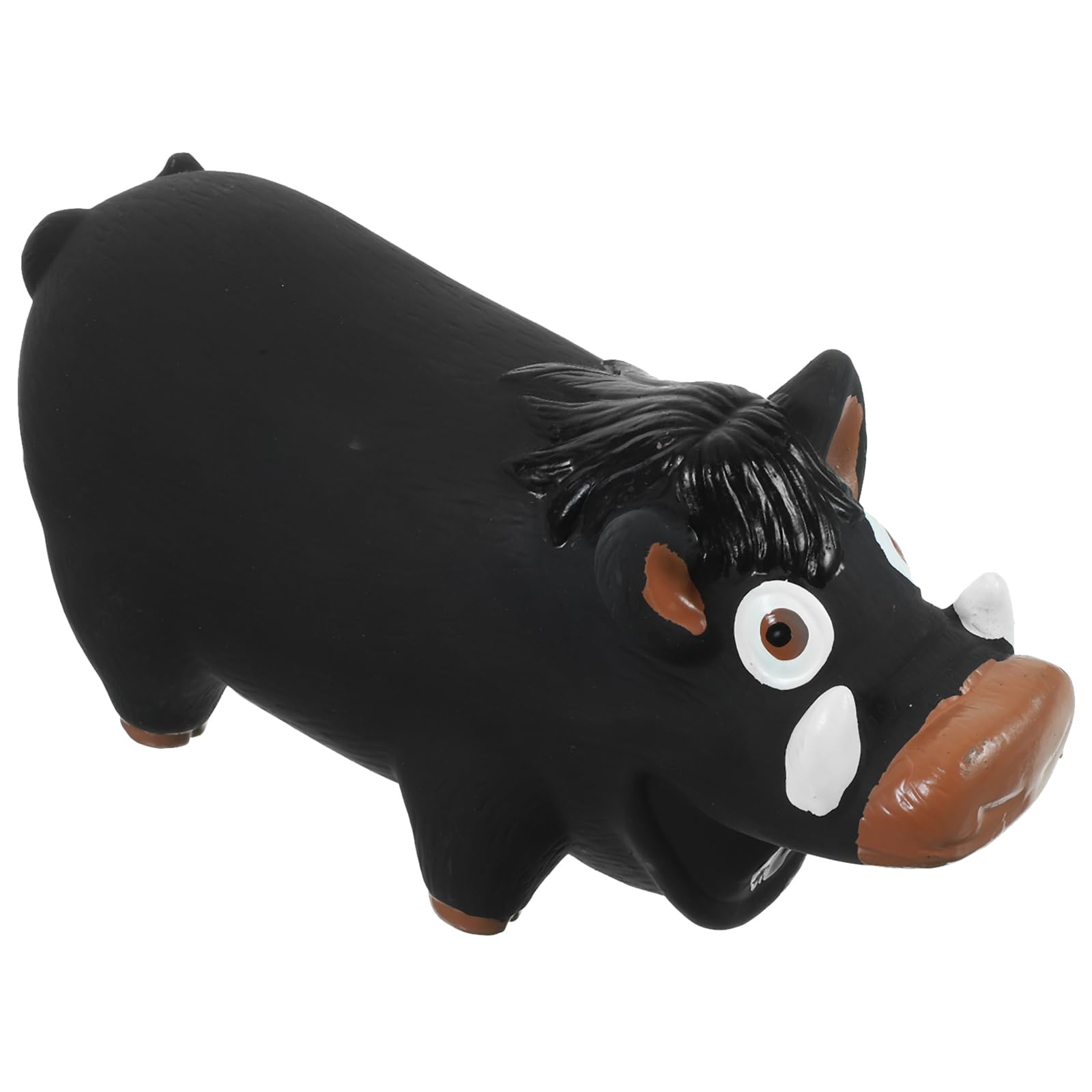 Squeaky Latex Dog Toys Small Dog Squeaky Toy - Wild Boar Screaming Pig Dental Chew Toy for Puppies and Small Dogs - Pet Toy and Puppy Chew Toy