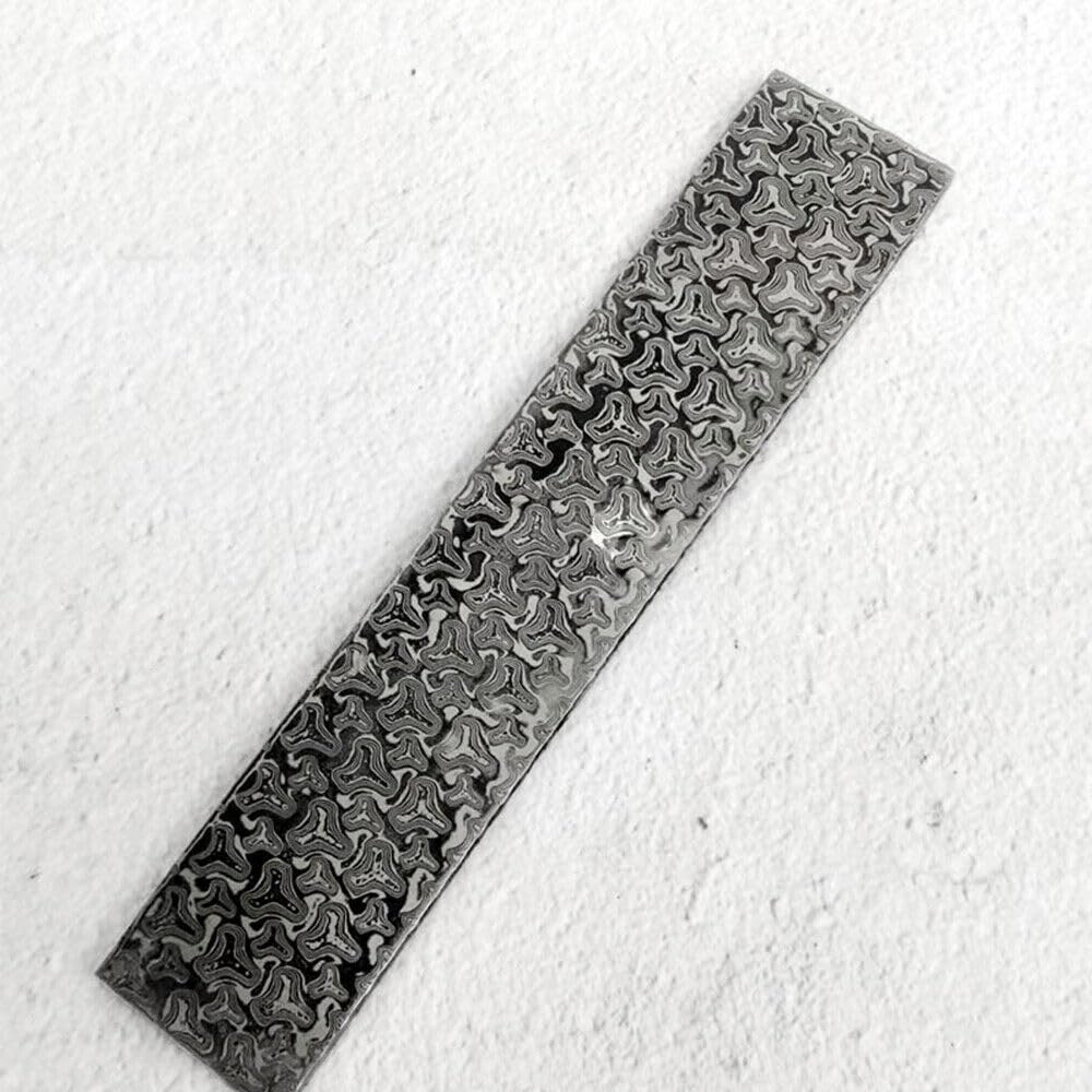 VG10 Damascus Sandwich Steel Billet Blanks Knife Making Material Heat Treated 150x25x3mm