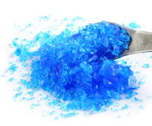 copper sulfate (large crystals) - 12 ounces - not for human consumption