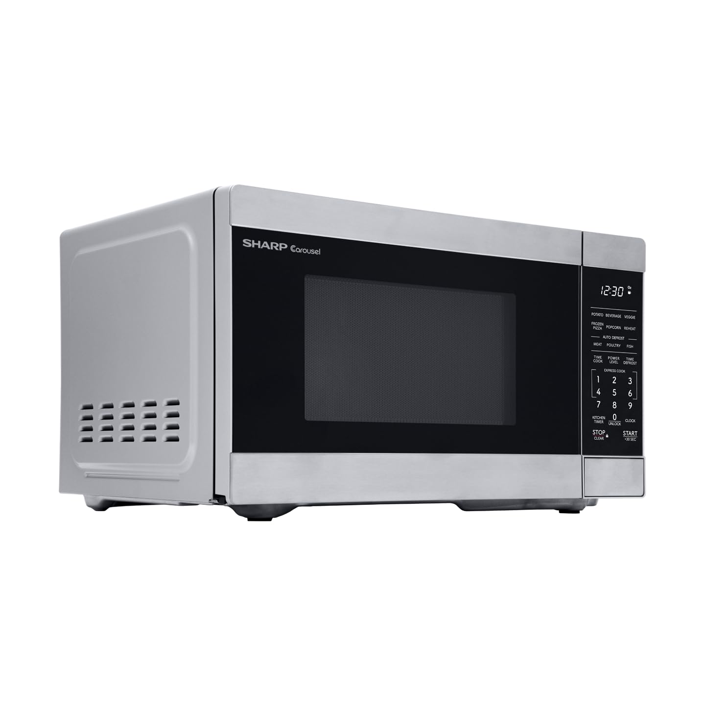 SHARP SMC0761KS Oven Countertop Microwave, 0.7 CuFt, Stainless Steel