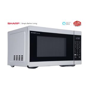 SHARP SMC1169KS Oven Countertop Microwave, 1.1 CuFt, Stainless Steel