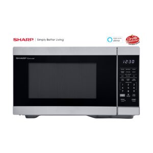 SHARP SMC1169KS Oven Countertop Microwave, 1.1 CuFt, Stainless Steel