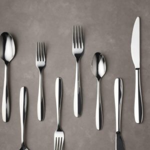 Oneida Oakwood Piece Everyday Flatware Set, 20 Count, Metallic