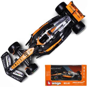 xiangtat 1/43 p2 british gp f1 mcl60 2023#81 oscar piastri alloy car die cast model collection gift (mcl60 81#)