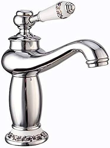 NANZU Kitchen & Bath Fixtures Taps Faucet,Hot and Cold Mixer Faucet Kitchen Faucet Bathroom Single Hole Basin Faucet, B,C