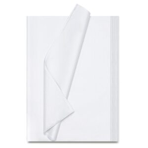 simetufy tissue paper for gift bags, 115 sheets of 14 x 20 inches white tissue paper, tissue paper bulk wrapping tissue paper