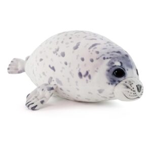 seal plush, soft and cute seal stuffed anaimal plushies for girls, stuffed seal, ocean fish plush toys for ages 2-4,gifts for kids, adults, birthday party christmas (small(12-inch))