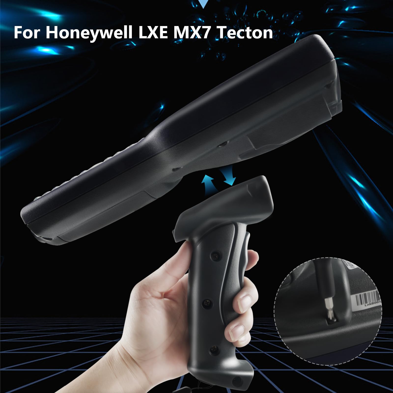 Physical Trigger Handle for Honeywell LXE MX7 Tecton Handheld Barcode Scanner Mobile Computer,Comfortable Grip