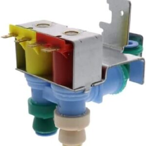 Water Inlet Valve Replacement For KitchenAid KBFS20EVMS9 KBFS20EVWH10 KBFS20EVBL6 KBFS20EVWH6 KBFS20ECBL00 KBFS20ECMS00 KBFS20ECWH00 KBFS20EVBL10 KBFS20EVBL8 KBFS20EVMS11 KBFS20EVMS13 Refrigerator…