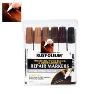 Rust-Oleum Wood Stain Repair Marker Kit - 6 Colors