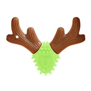 catselurry chew playset dog chew toy for aggressive chewer antlers shape dogs dental chewing toy puppy teething bone toy toothbrush pet supply