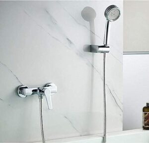 kitchen taps single handle bathtub faucet shower mixer faucet brass cold and hot bathroom bathtub faucets chrome wall mounted