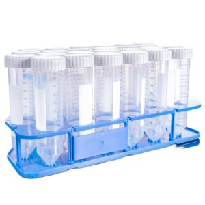 a-gen 50ml centrifuge tubes with 5-color screw caps [2recycle racks*25tubes], usp vi grade pp, max rcf 12,000xg, gamma sterile, dnase/rnase free,non-pyrogenic, autoclavable [50pcs, 50ml racked]