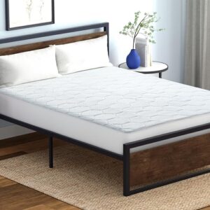 vibe cooling quilted memory foam mattress pad, king