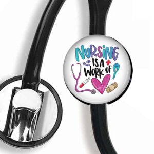 nursing stethoscope tag personalized,nurse doctor stethoscope id tag customized, medical stethoscope name tag