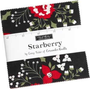 starberry charm pack by corey yoder; 42-5" precut fabric quilt squares